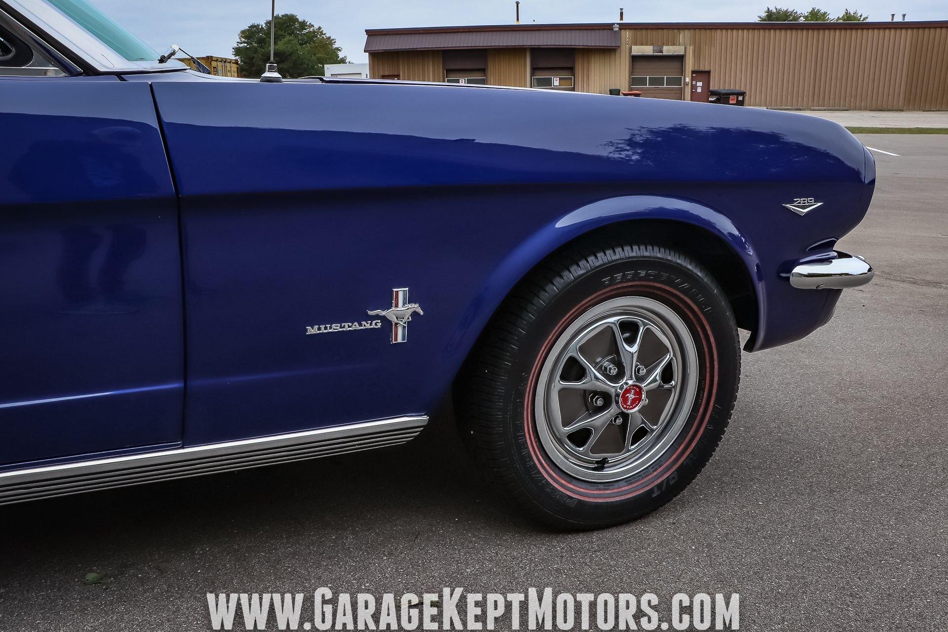 Nightmist Blue 1966 Mustang