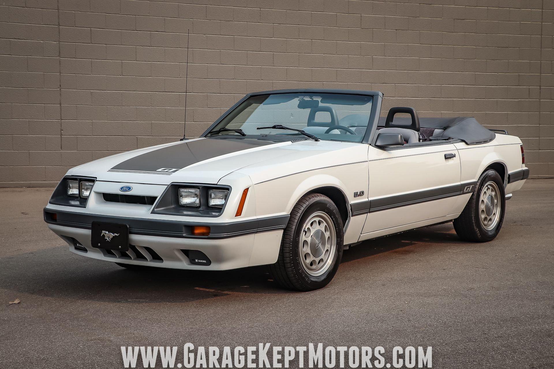 1986 Mustang Convertible V6