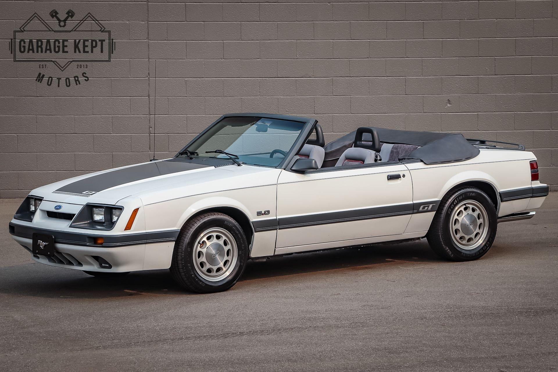 Used 1986 Ford Mustang GT Convertible For Sale (Sold) | Garage Kept ...