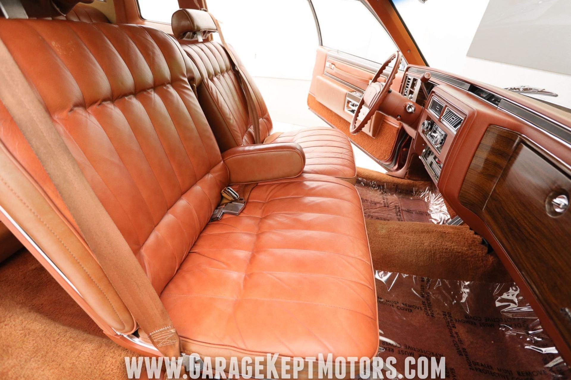 1977 Cadillac Deville Interior