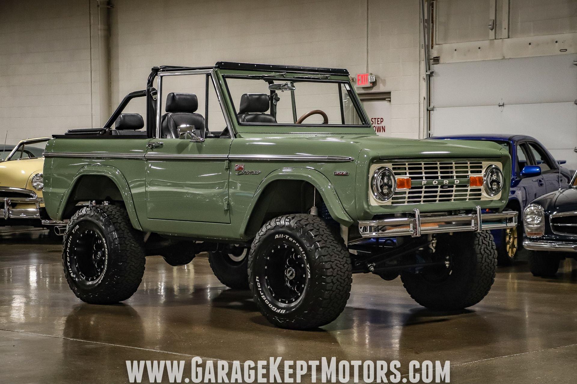 1969 Ford Bronco Color Chart