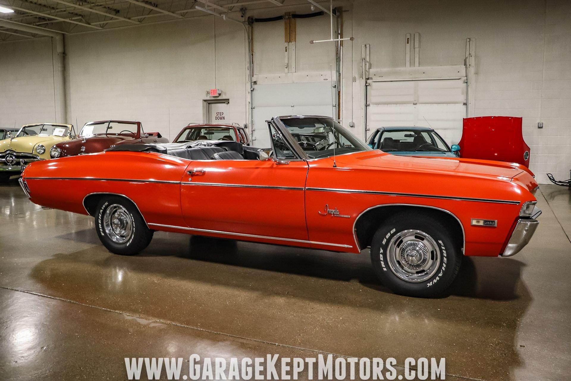 1968 Chevrolet Impala Convertible For Sale