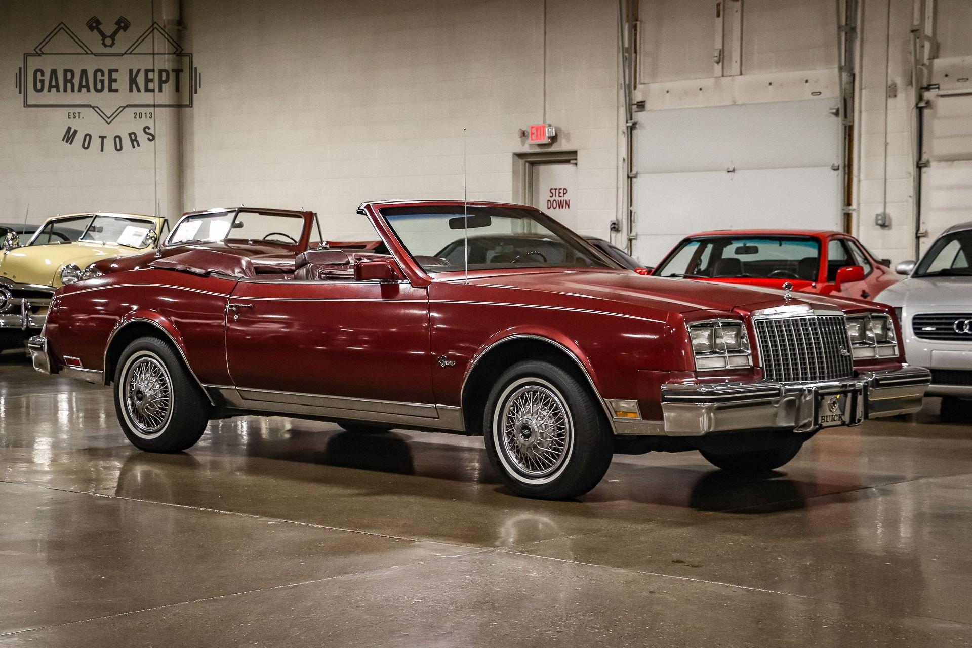 Used 1983 Buick Riviera Convertible For Sale (Sold) | Garage Kept ...
