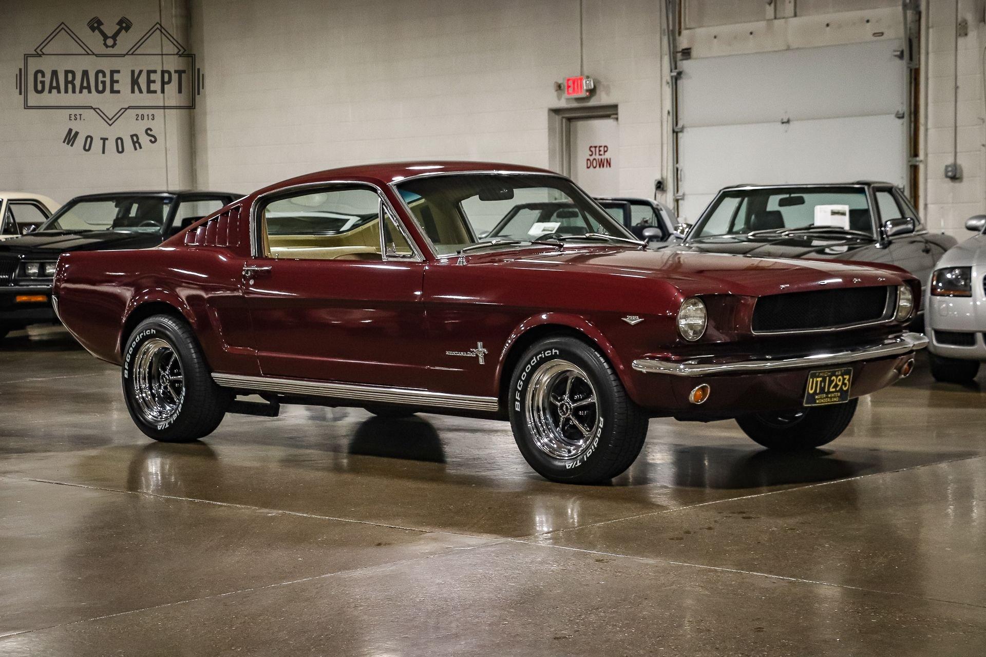 1965 Mustang Fastback Specs