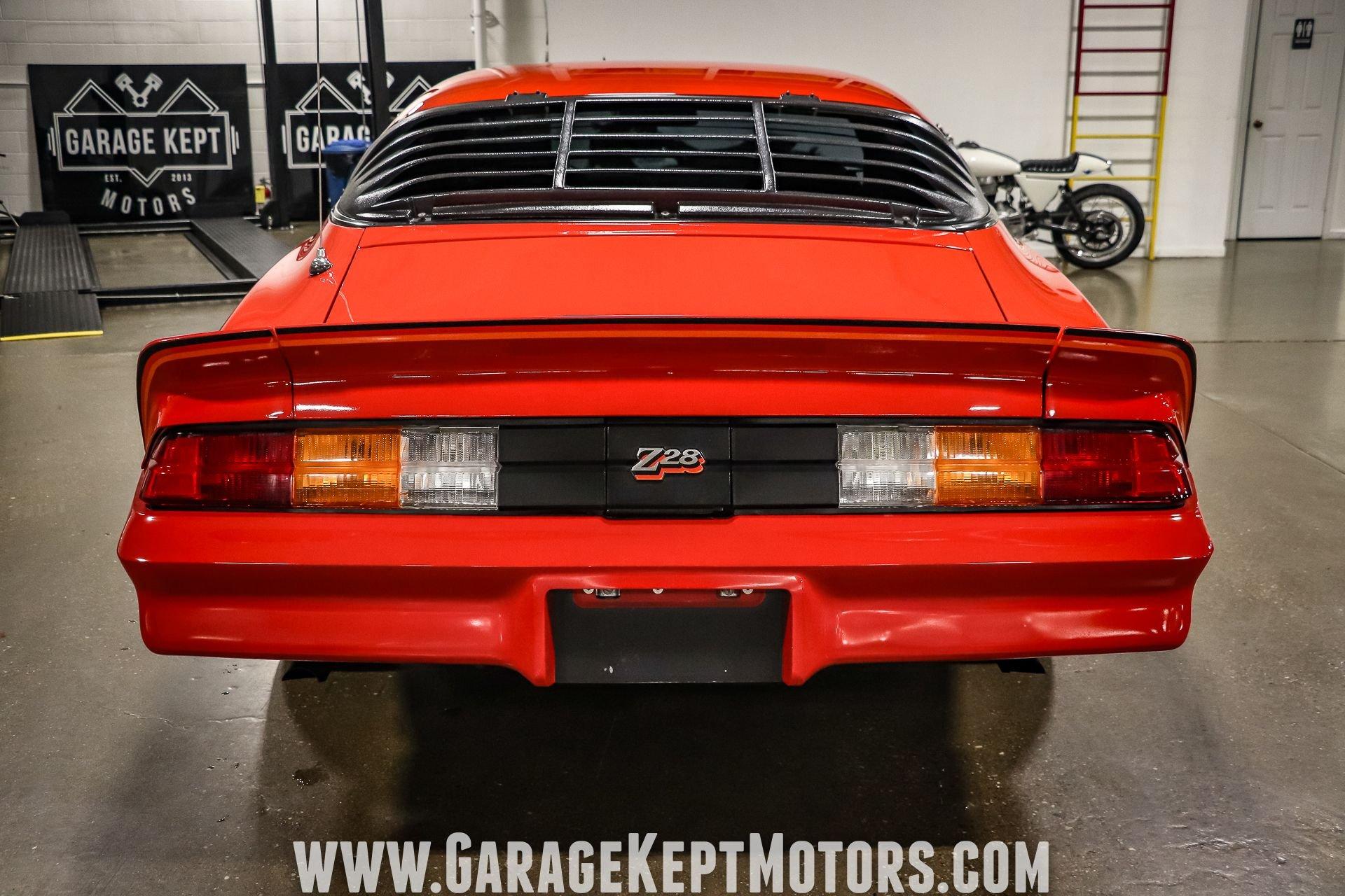 Camaro Z28 1978 Red