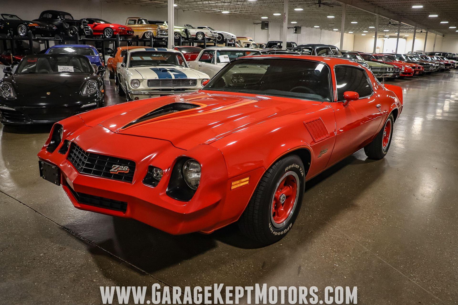 Camaro Z28 1978 Red