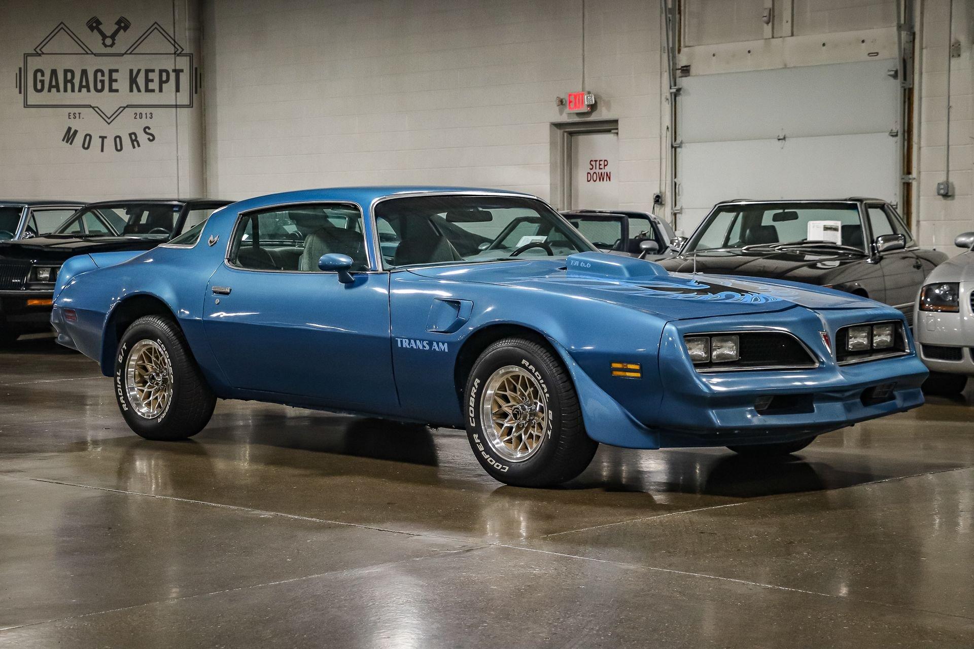 Pontiac Trans Am Azul 1978 Original Sky Bird: 1978 Pontiac Firebird