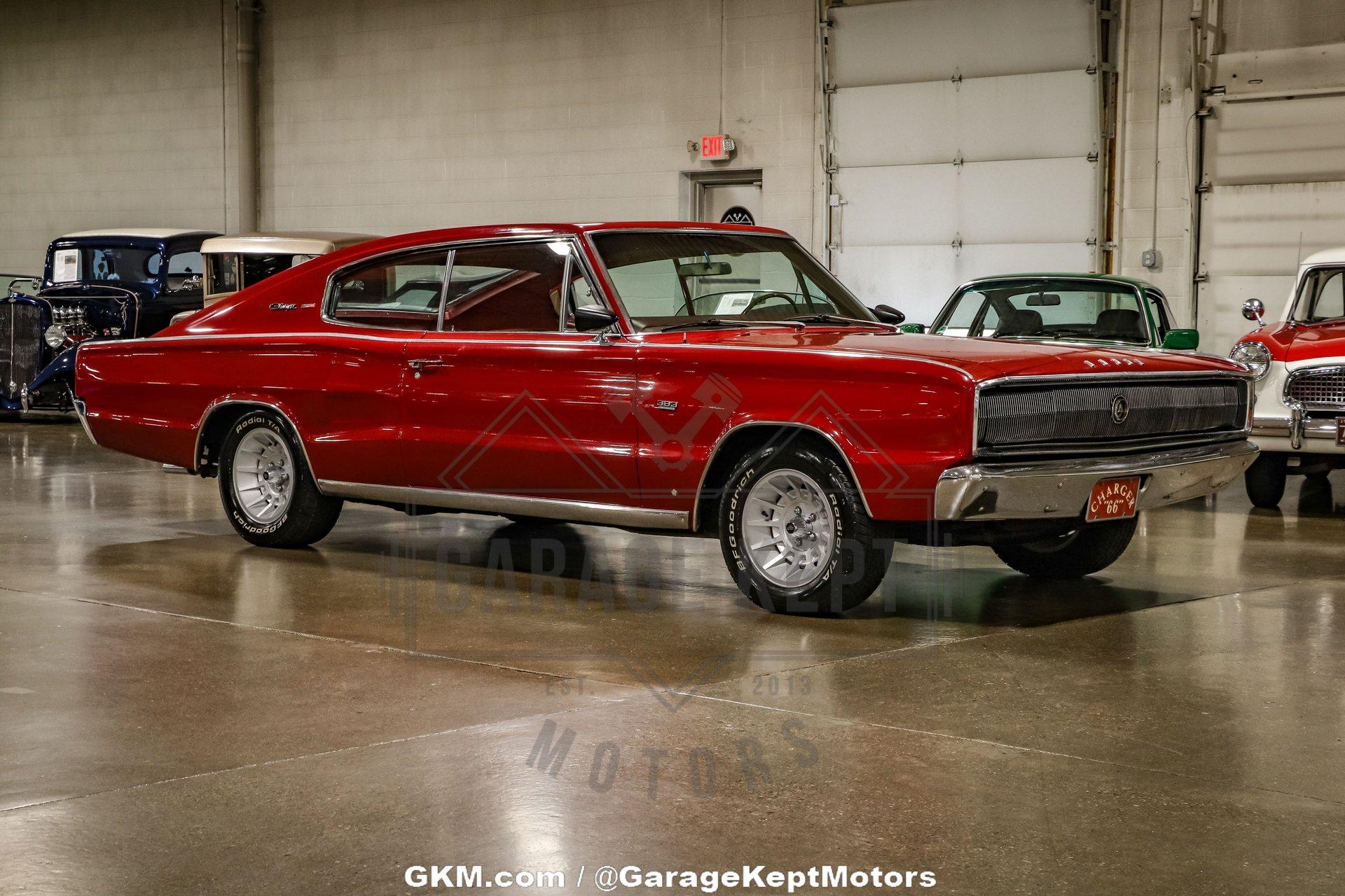 Used 1966 Dodge Charger For Sale (Sold) | Garage Kept Motors Stock #24262