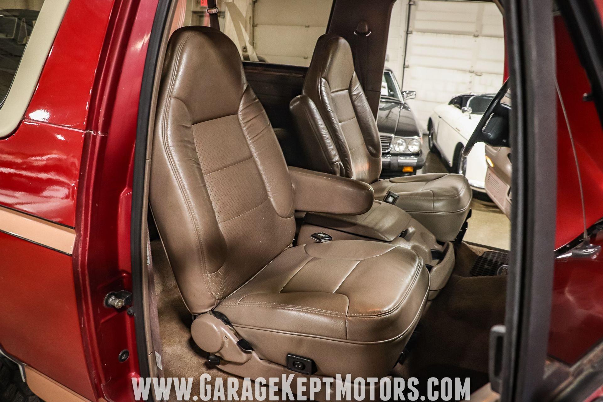 1995 Ford Bronco Eddie Bauer Interior Worked On This Beautiful Well