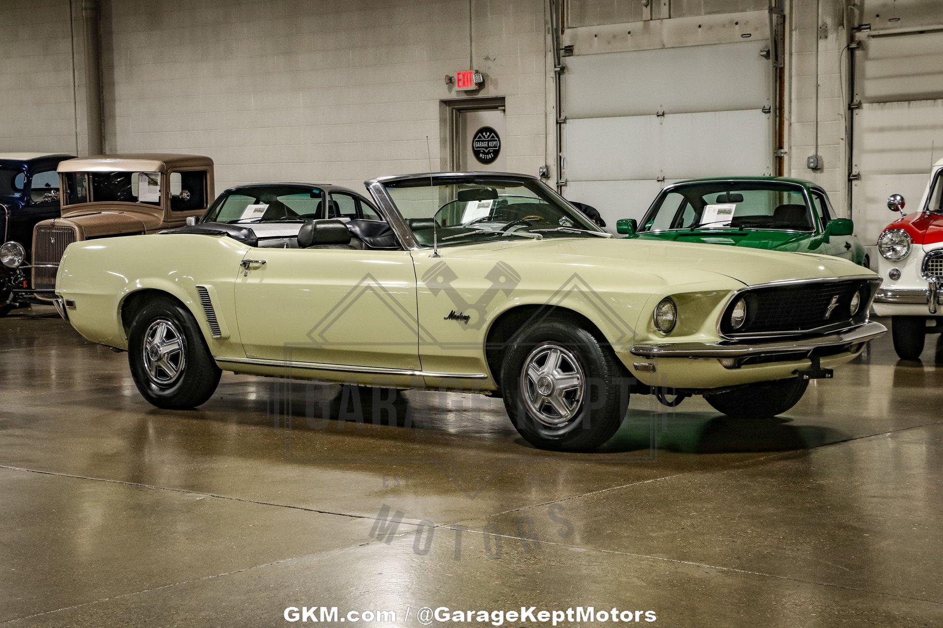 1969 Mustang Convertible Green