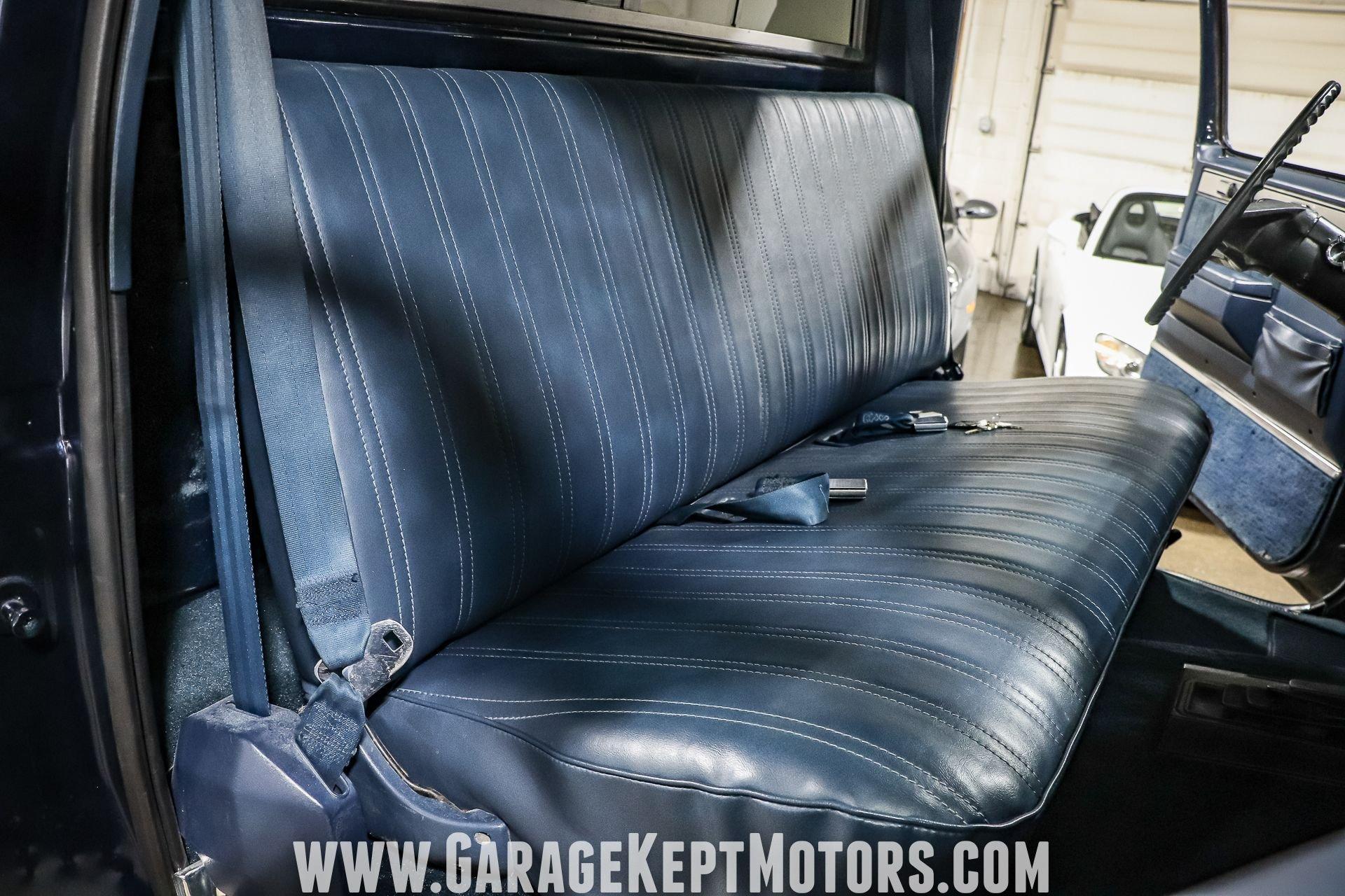 1984 Chevy Truck Interior