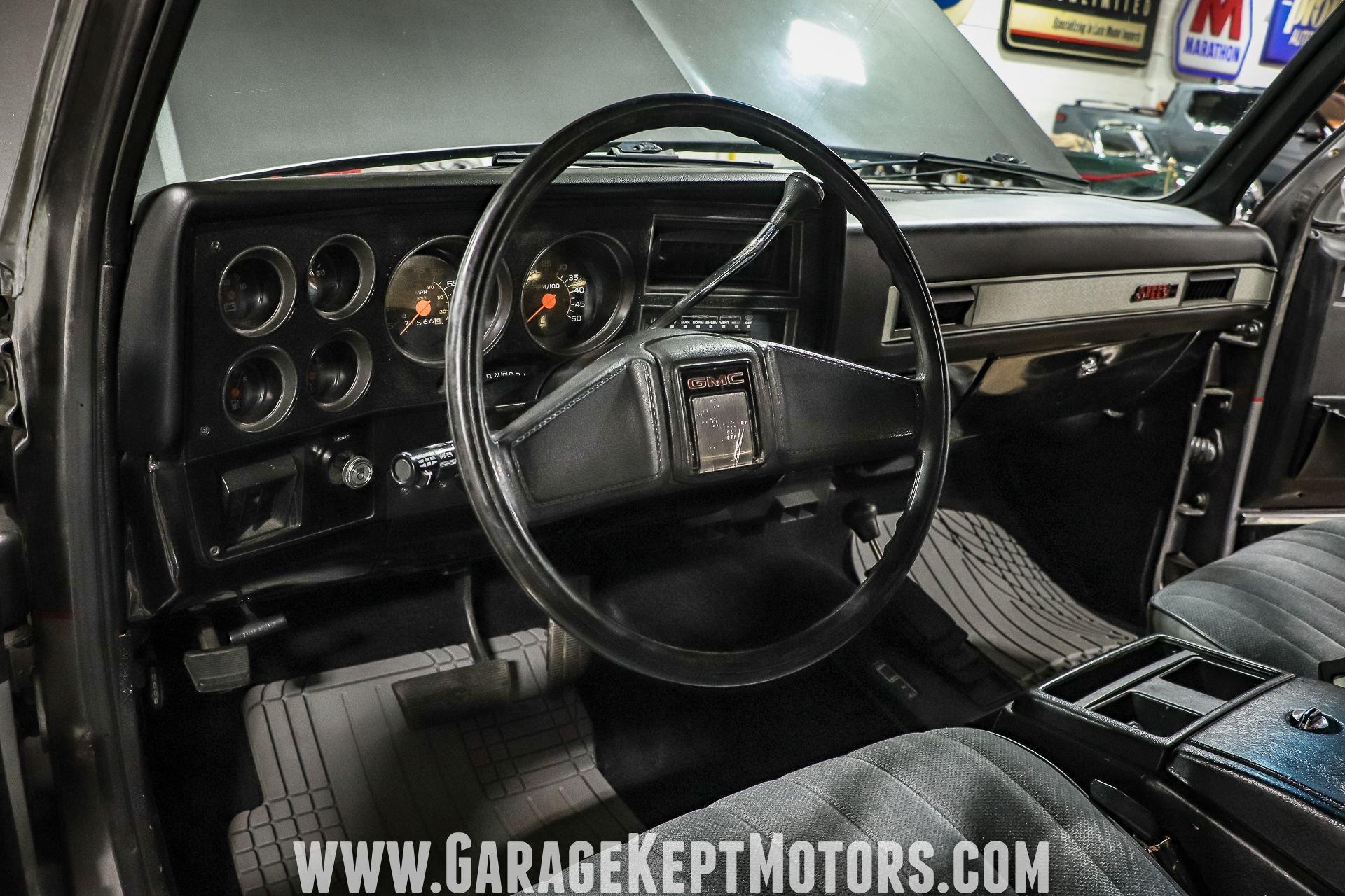 1985 Gmc Truck Interior