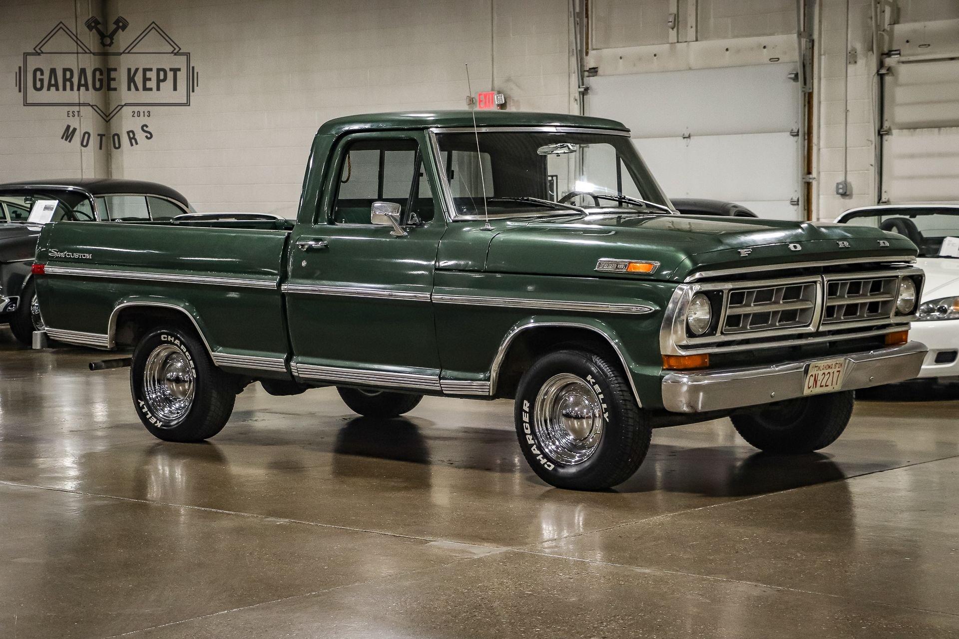 Used 1971 Ford F100 For Sale (Sold) | Garage Kept Motors Stock #22KCC56