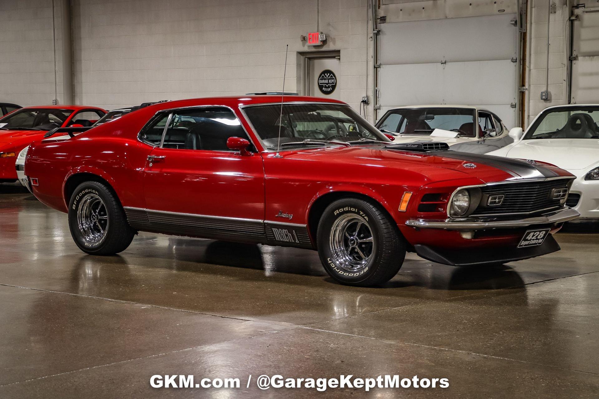 1970 Mustang Mach 1 Red 2:00PM SPECIAL FEATURE SATURDAY 1970 MUSTANG