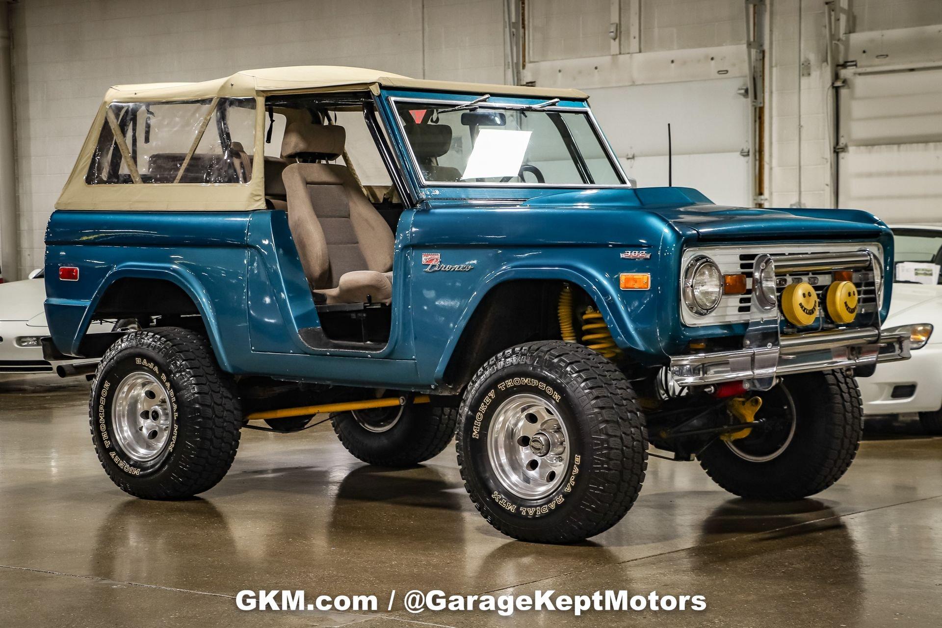 1976 Ford Bronco Blue