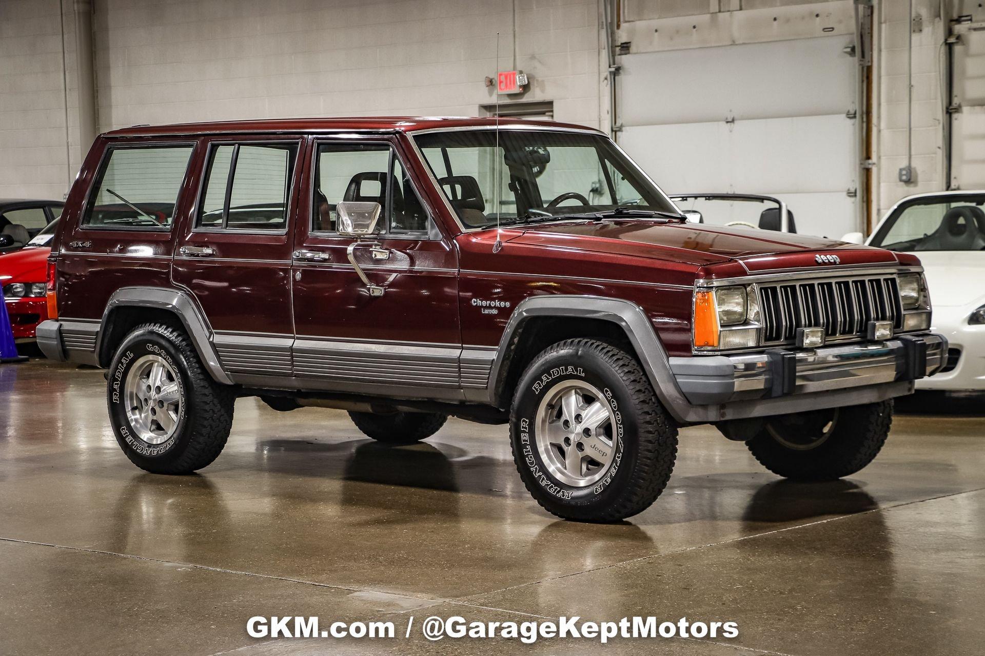 Used 1988 Jeep Cherokee Laredo For Sale (Sold) | Garage Kept Motors ...