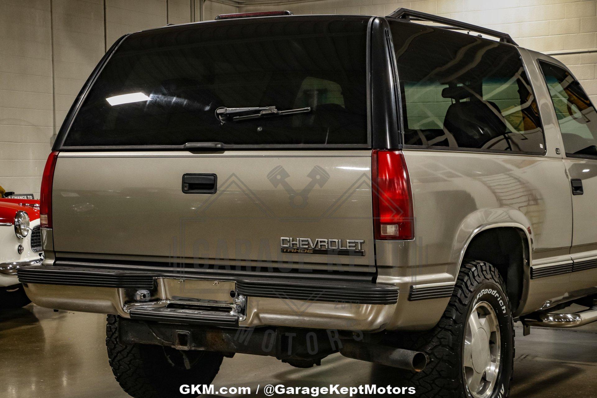 1999 Chevrolet Tahoe 2 Door