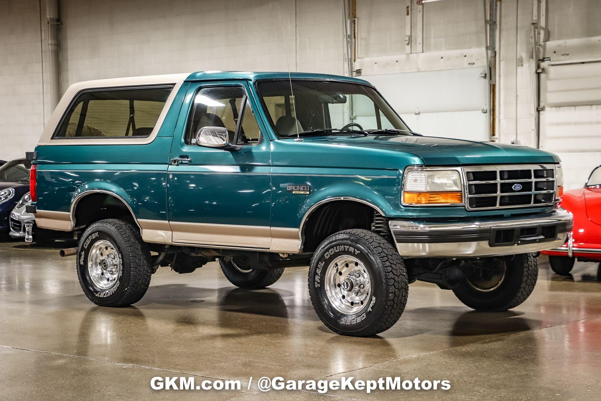 Ford Bronco Eddie Bauer 1989 Ford Bronco Eddie Bauer 4WD For Sale