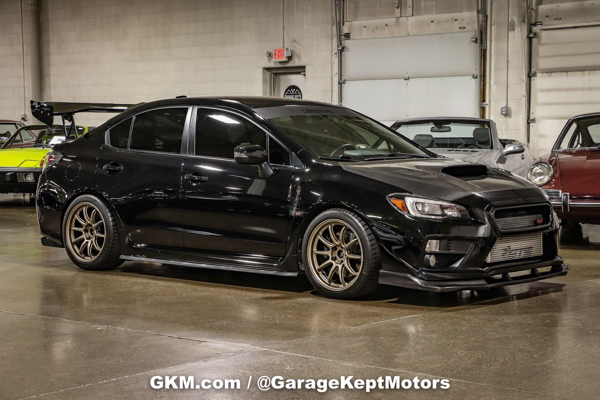 Wrx Sti Black Car