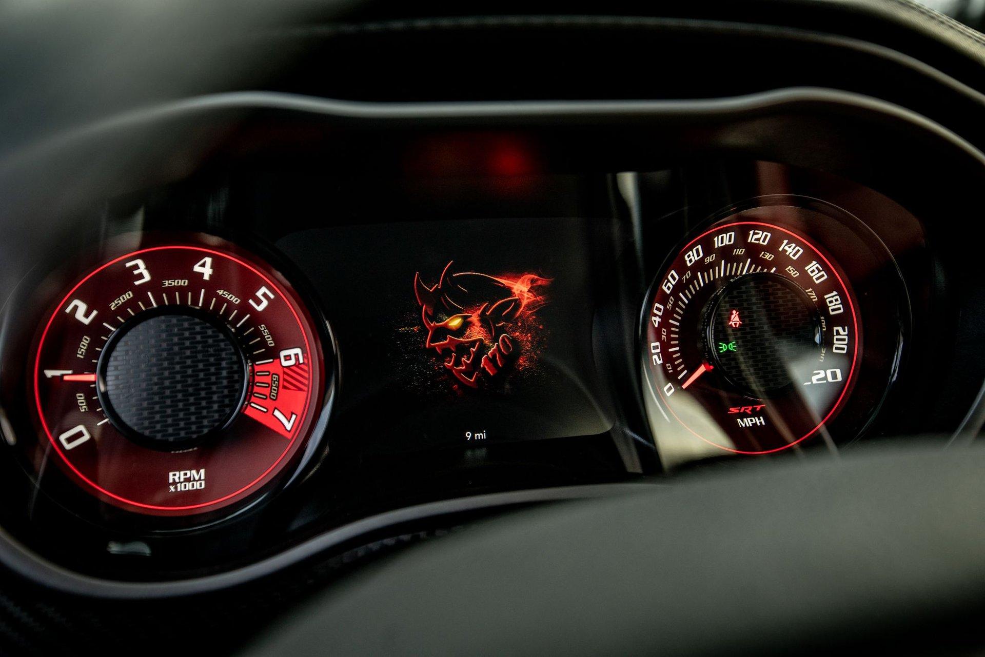 Dodge Demon Speedometer 2023 Dodge Challenger New For Sale