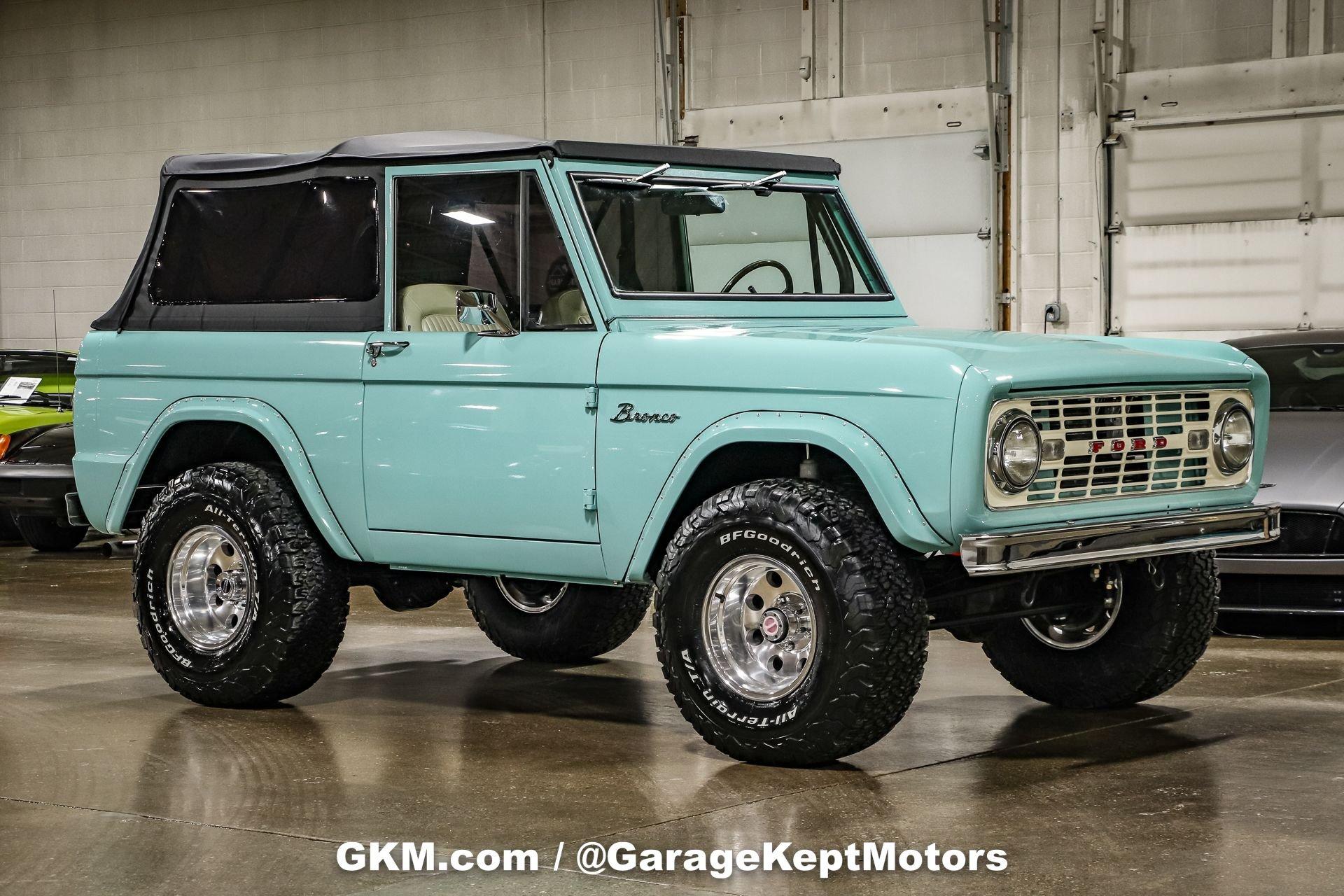 1967 Ford Bronco Colors