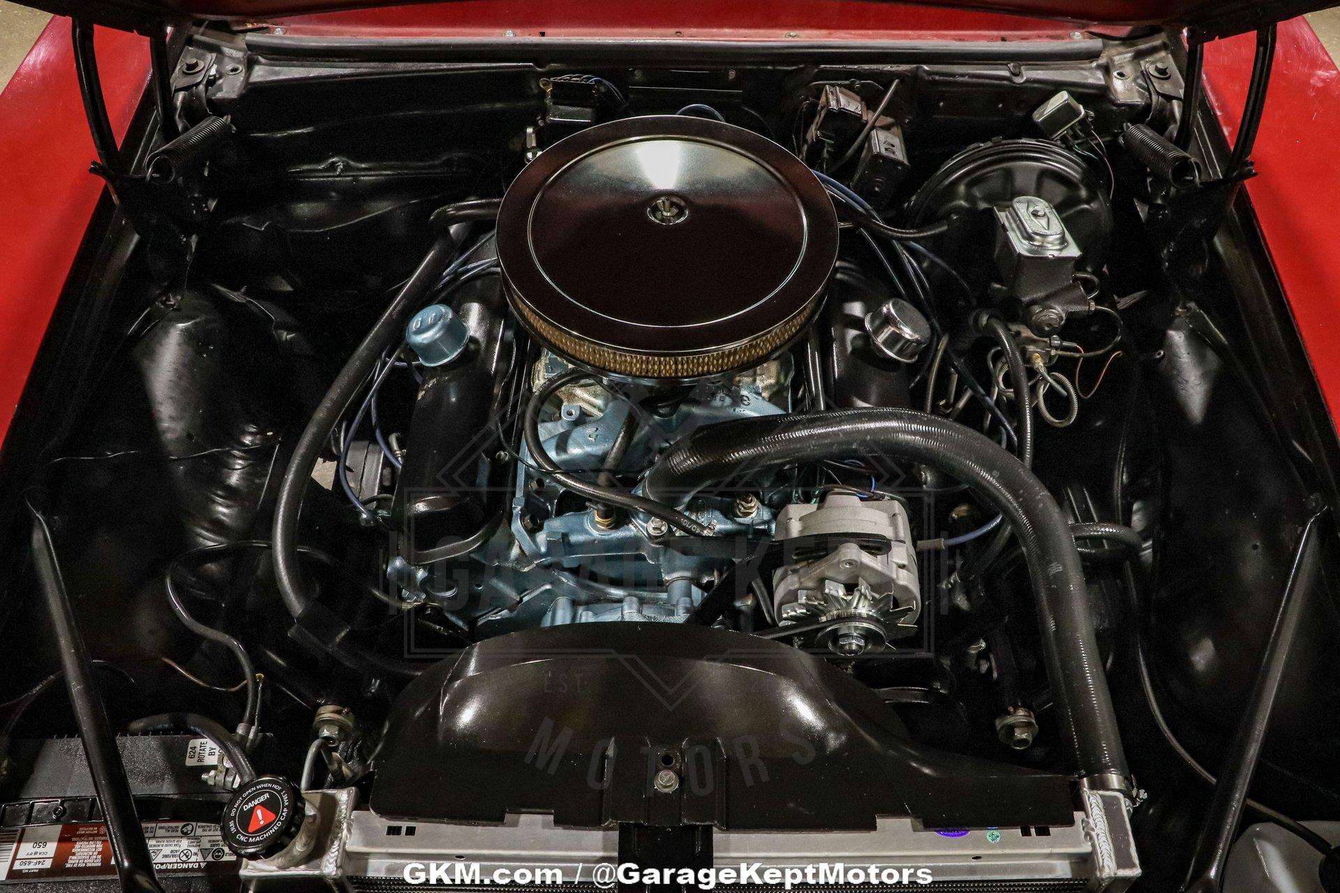 1969 Firebird Engine Compartment 1969 Pontiac Firebird Convertible