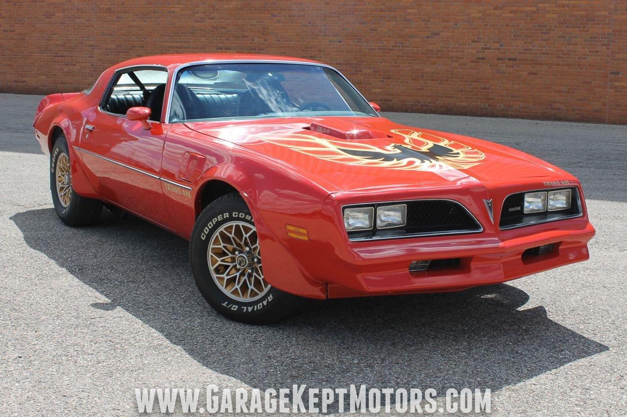 Used 1978 Pontiac Firebird Trans Am For Sale (Sold) | Garage Kept ...