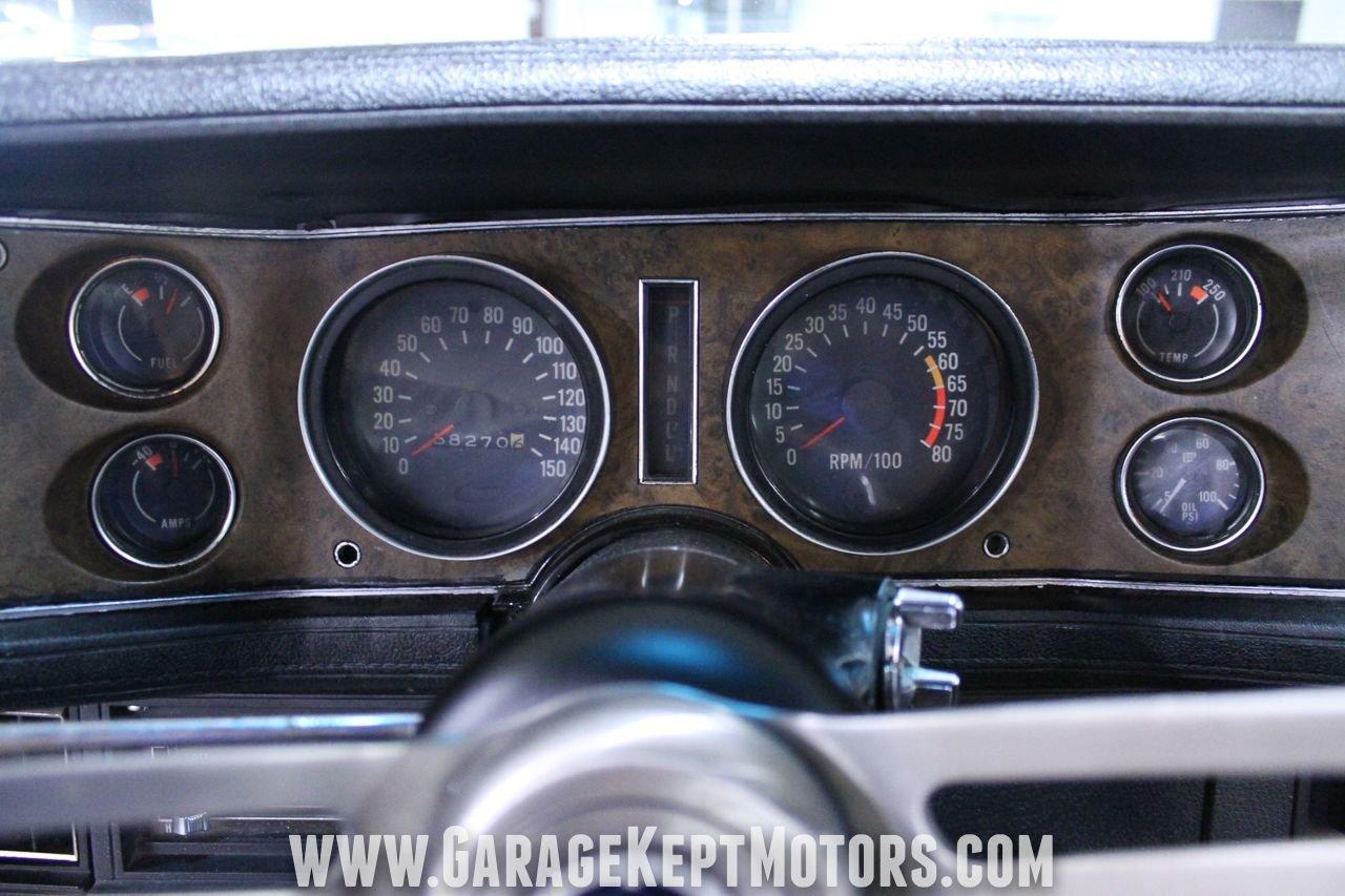1970 Camaro Dash Cluster