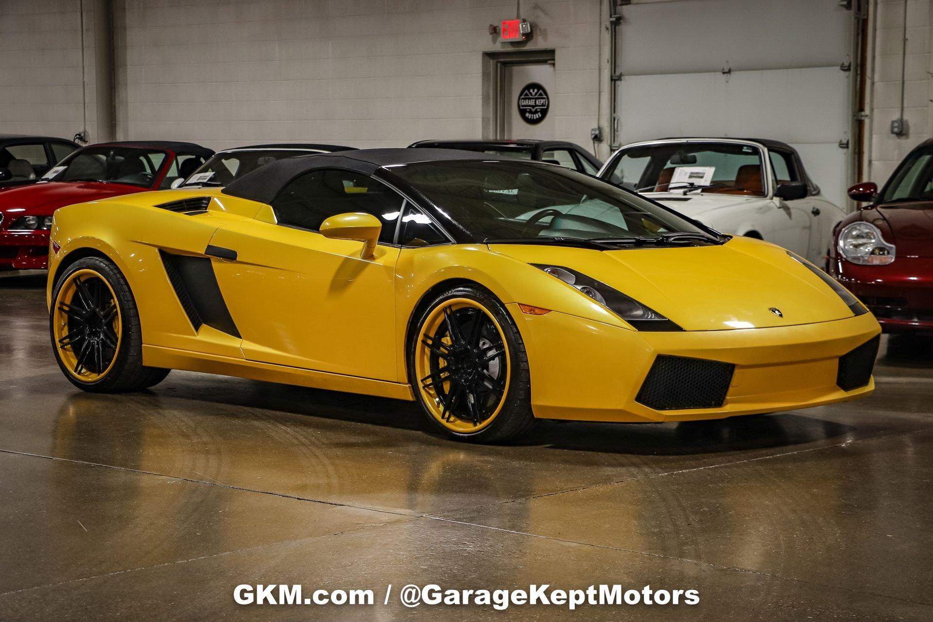 Used 2008 Lamborghini Gallardo Spyder For Sale (Sold) | Garage Kept ...