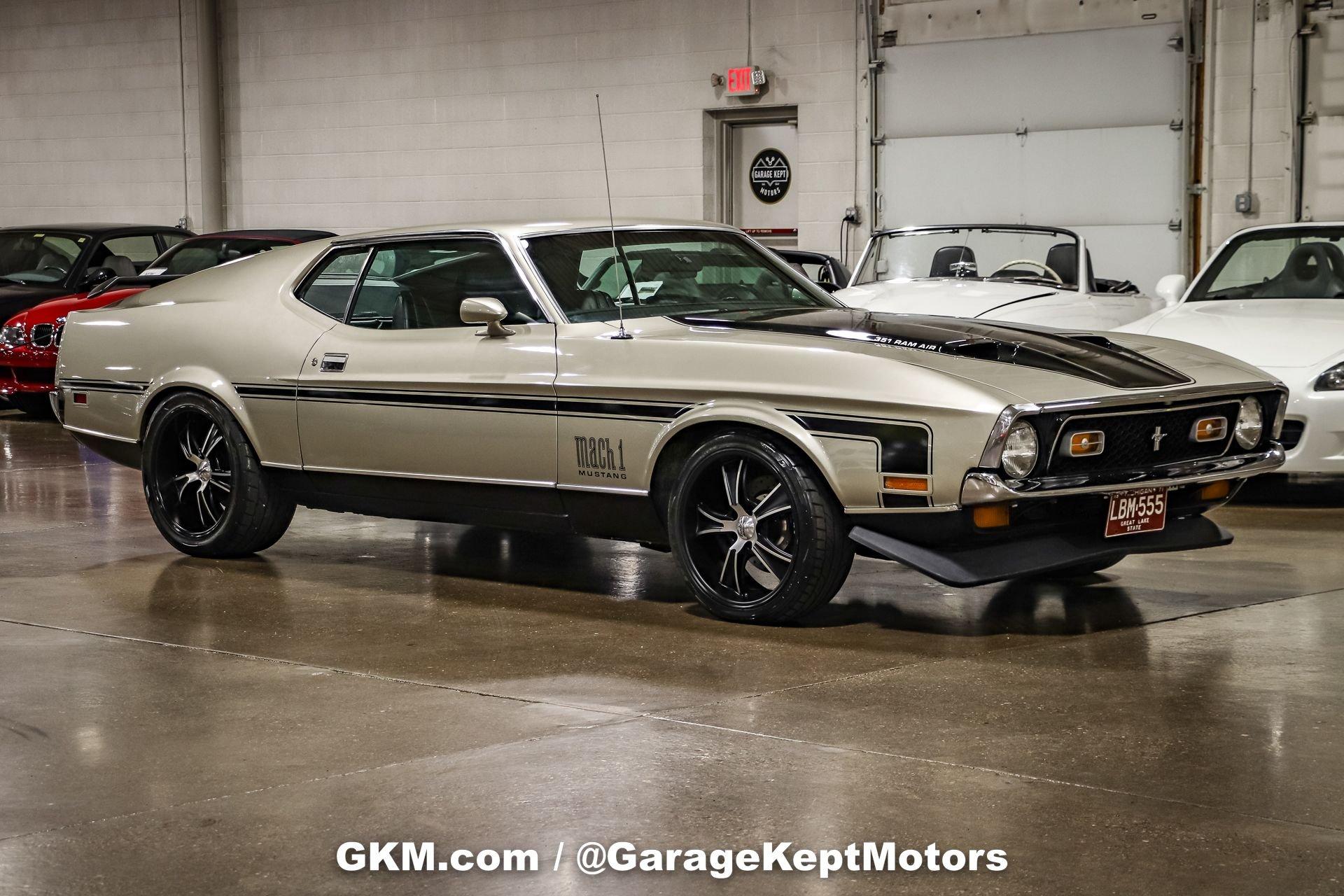 Used 1971 Ford Mustang Mach 1 For Sale (Sold) | Garage Kept Motors ...