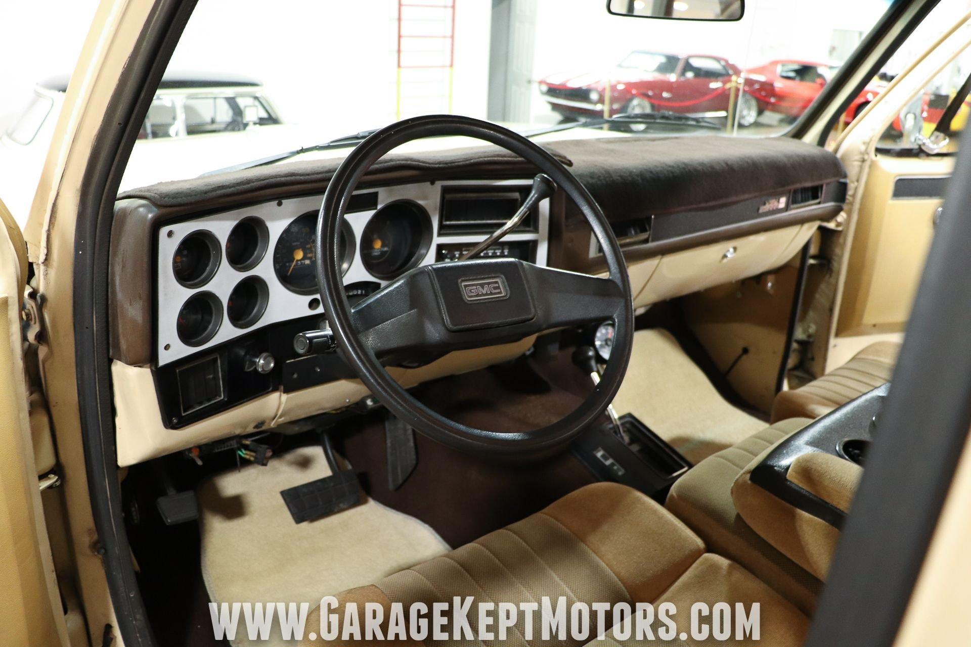 1985 Gmc Truck Interior