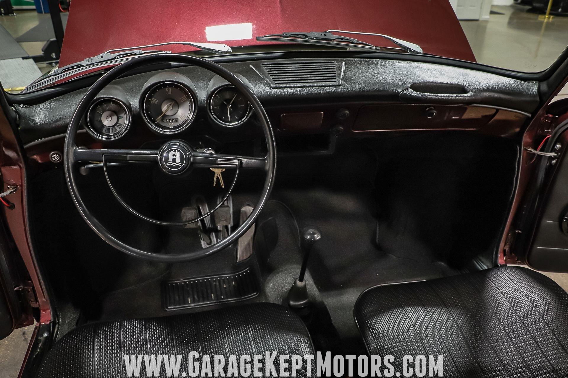 vw type 3 interior